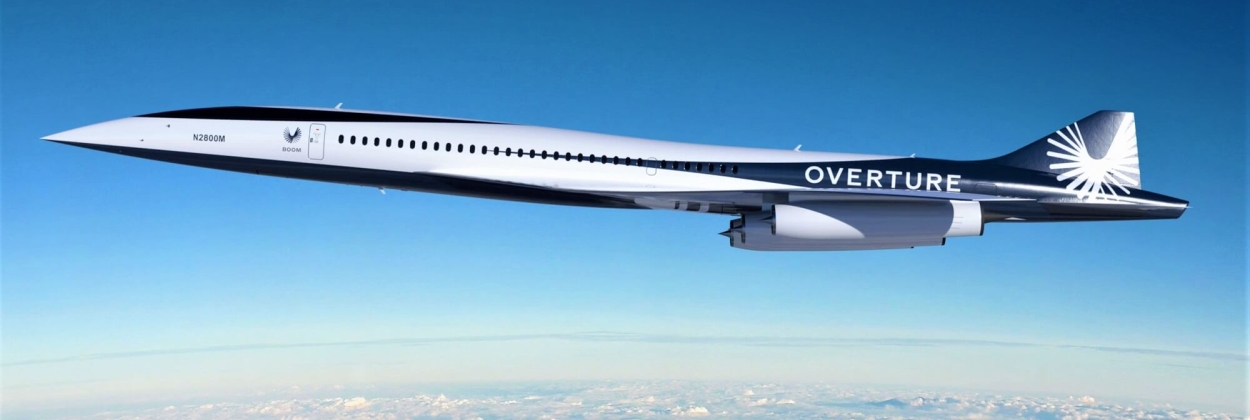Boom’s Overture supersonic jet will use quiet, low-emission engines ...