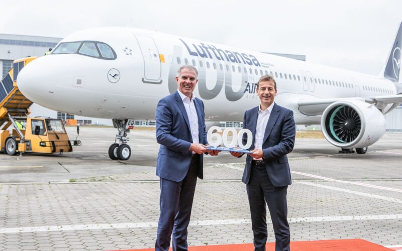 Lufthansa Celebrates Milestone with Delivery of 600th Airbus Aircraft ...