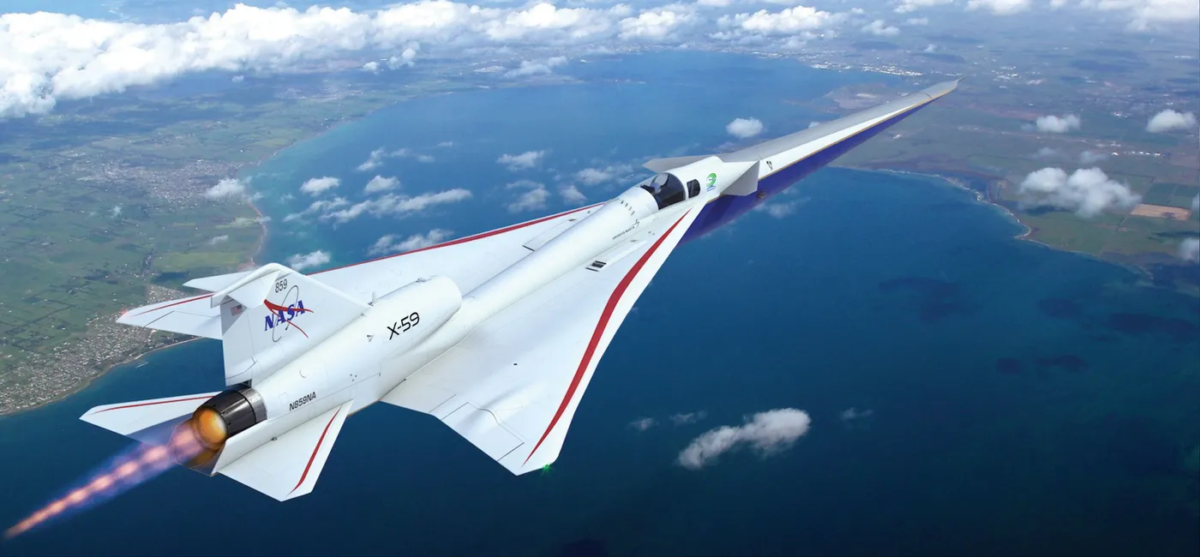 Lockheed Martin & NASA’s X-59 Completes First Flight, Launching Quiet ...