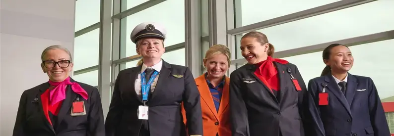 Empowering Flight: All-Female Crews Soar in IWD 2025 - AirGuide.info ...